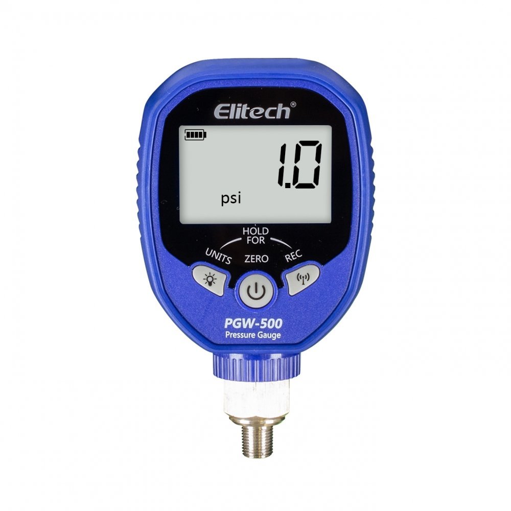 PGW-500 INDICADOR DE PRESSÃO DIGITAL 0-500 PSI 87 GASES | MadeiraMadeira
