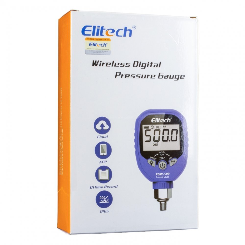 PGW-500 INDICADOR DE PRESSÃO DIGITAL 0-500 PSI 87 GASES | MadeiraMadeira