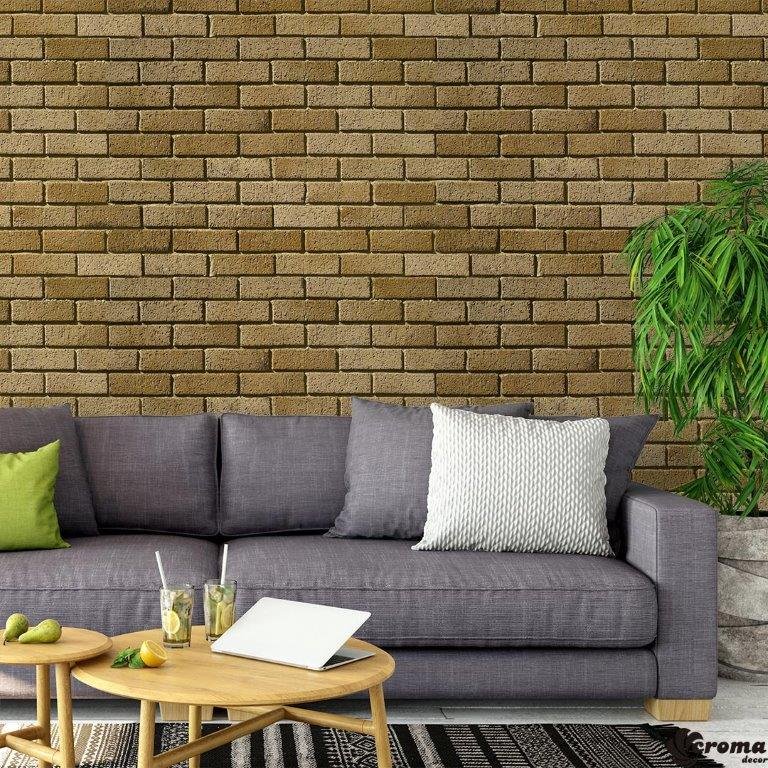 Papel de Parede Autoadesivo Tijolo 02 - 2,00M | MadeiraMadeira