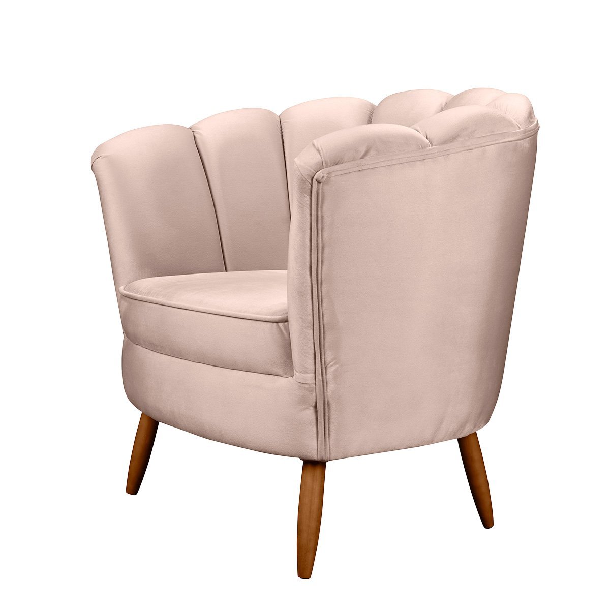 Kit 2 Poltrona Decorativa Ariel + Puff Redondo - Shop das Cabeceiras ...