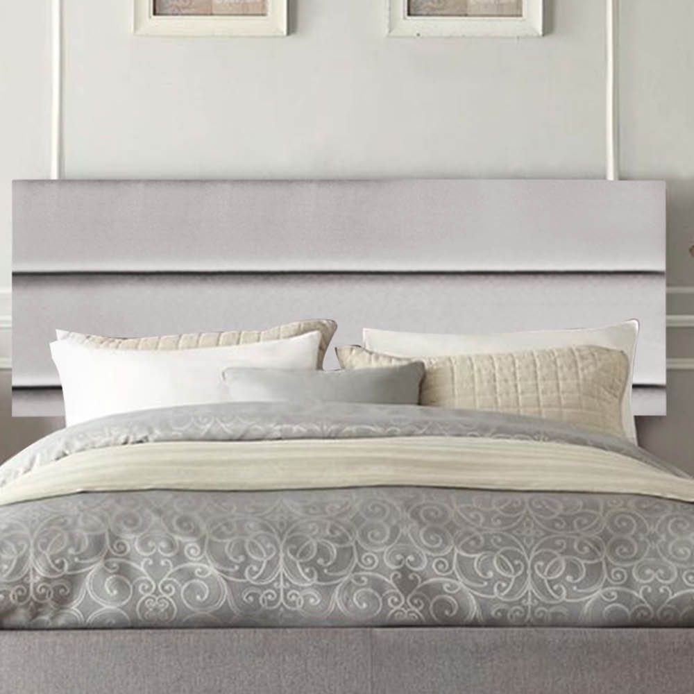 Painel Cabeceira Estofada Argentina 140cm Cama Box Casal Corino Cinza ...