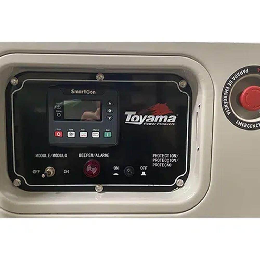 Gerador à Diesel Cabinado 27,5KVA ATS 220v Trif TDMG25SGE3D TOYAMA | MadeiraMadeira