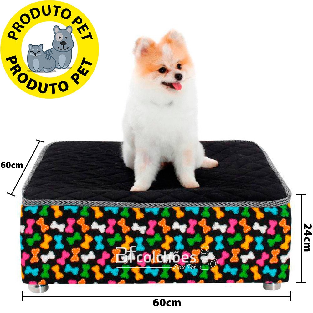 Cama Box Caminha Pet Para Cachorros E Gatos Luxo - BF Colchões ...