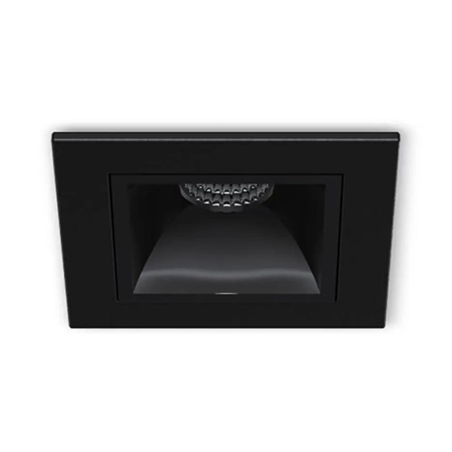 Spot Teto Embutir Mini Picco Led Preto 3w 2700k Interlight | MadeiraMadeira