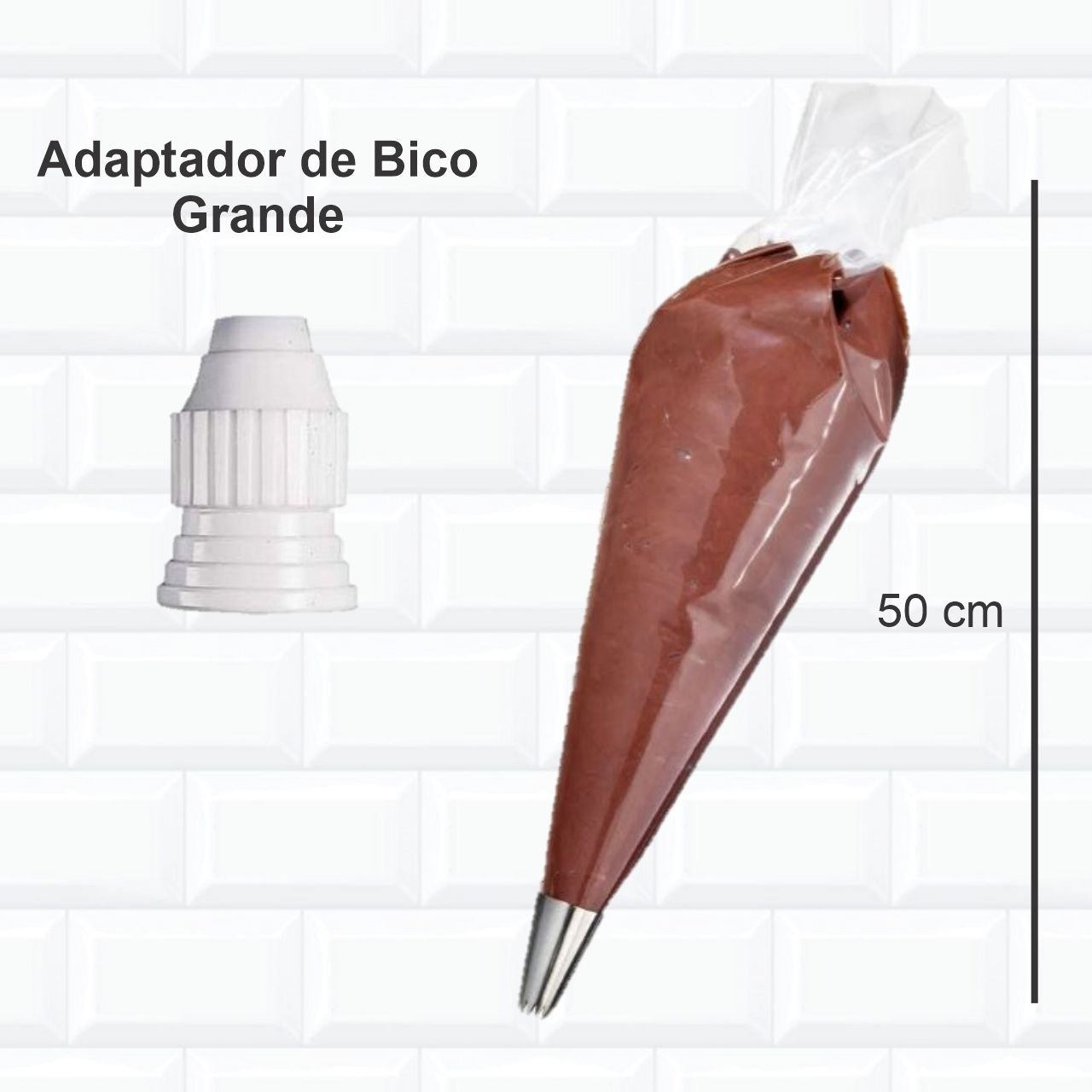 Kit Confeiteiro Bicos De Confeitar + Formas + Sacos | MadeiraMadeira