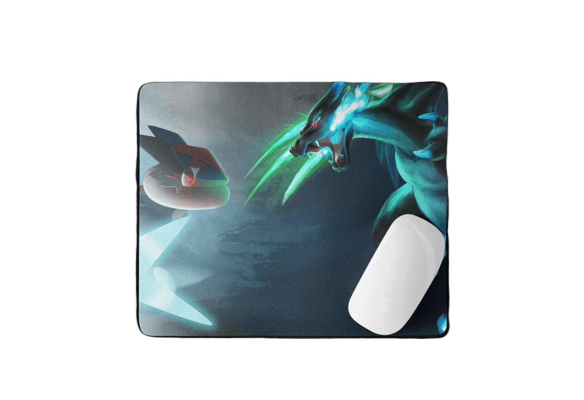Mousepad Mega Charizard X e Greninja Pokémon | MadeiraMadeira