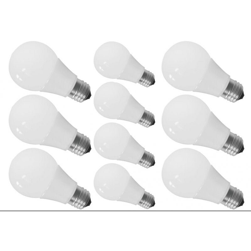 Lâmpada Led Bulbo E27 Branco Quente 15w 110-220v Kit 10 | MadeiraMadeira