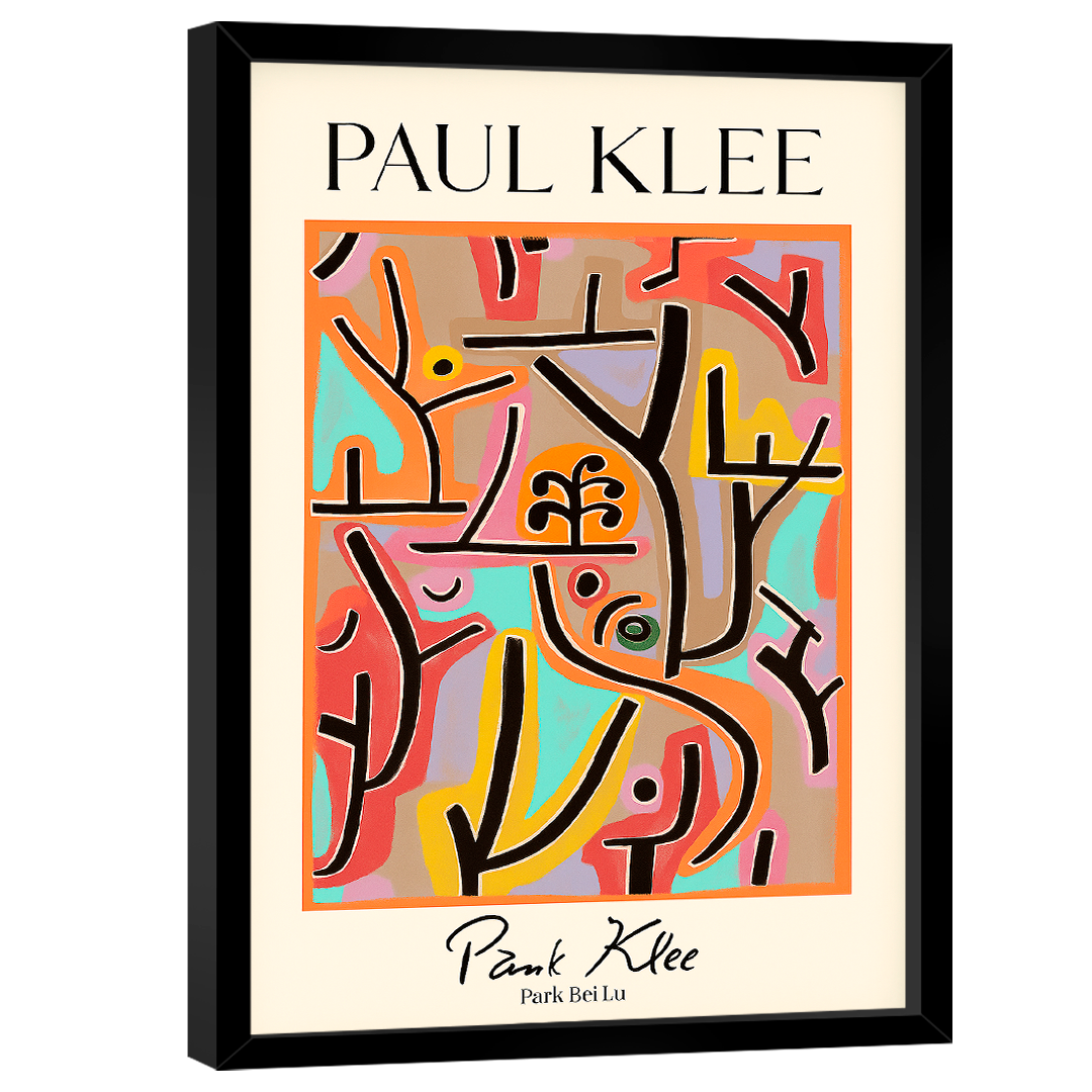 Quadro Decorativo Paul Klee Park Bei Lu | MadeiraMadeira