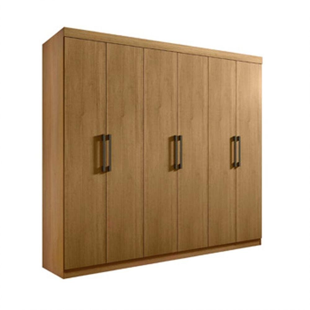 Guarda Roupa Casal 06 Portas Sevilha D'doro Móveis Cor Cinamomo D'doro ...