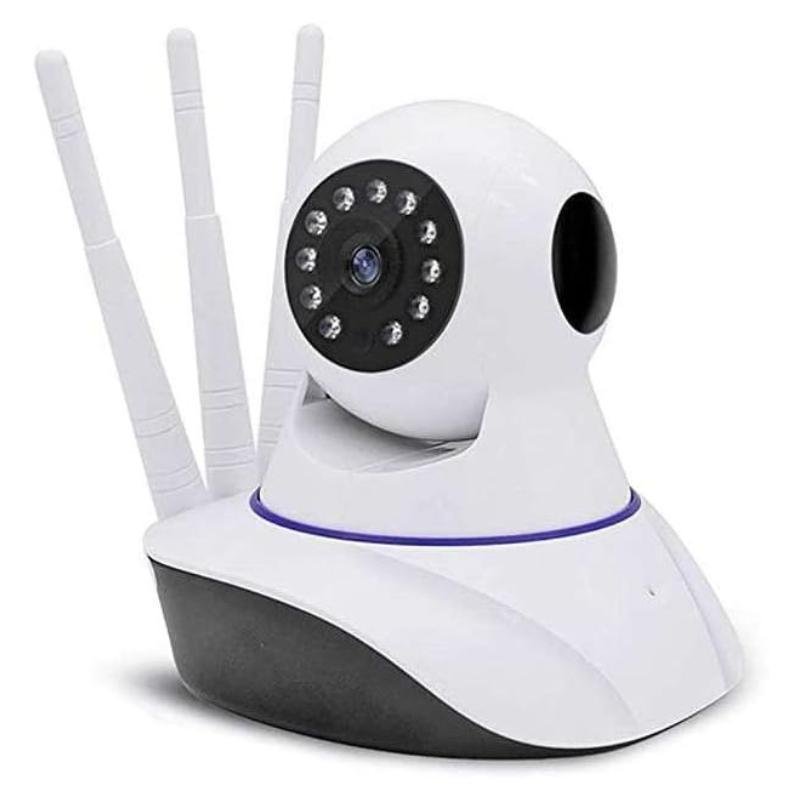 Camera Robo Inteligente 3 Antenas Ip Wifi | MadeiraMadeira