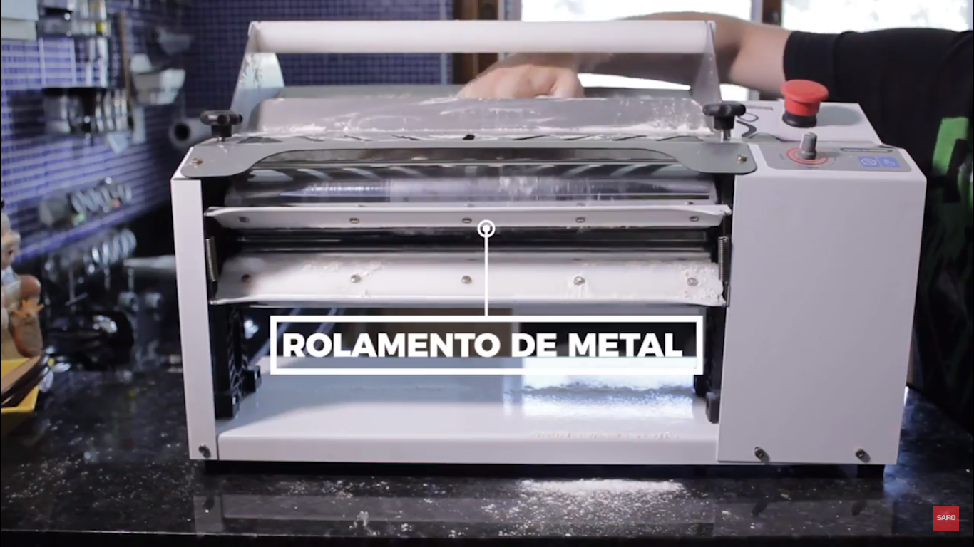 Cilindro Laminador Elétrico Pro Saro Com Cortador, Regulador | MadeiraMadeira