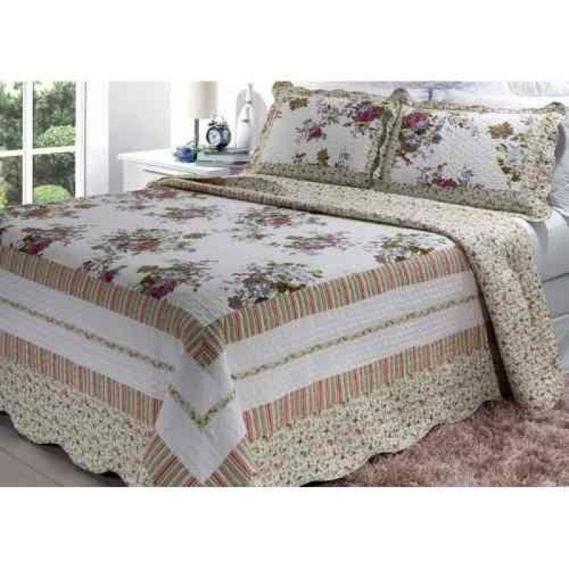 Colcha Bouti Casal Gigante 2,20x2,40 - Ariel | MadeiraMadeira