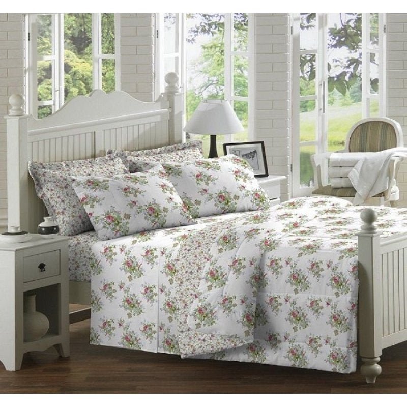 Kit 10 Jogos de Cama Microfibra Casal 4 Peças 170 Fios Delux - Ariel ...