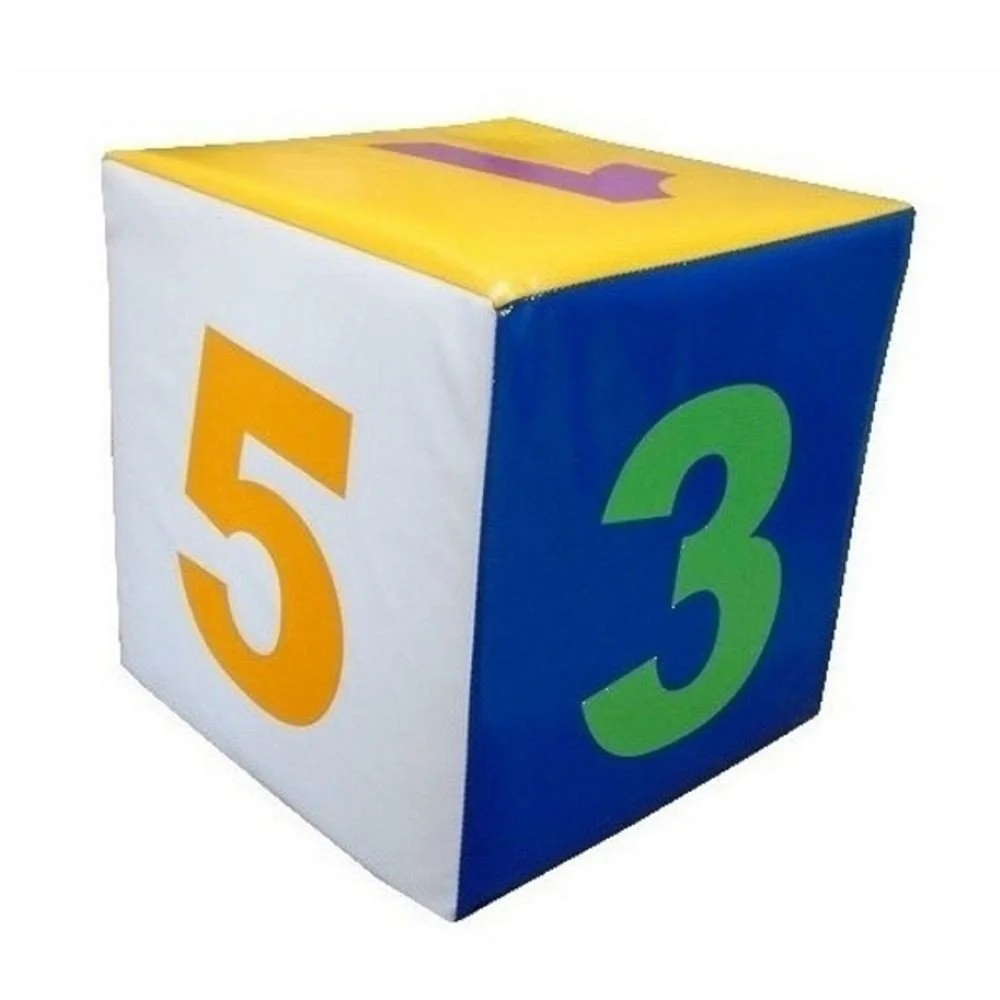 Dado de Números Espumado 20cm | MadeiraMadeira