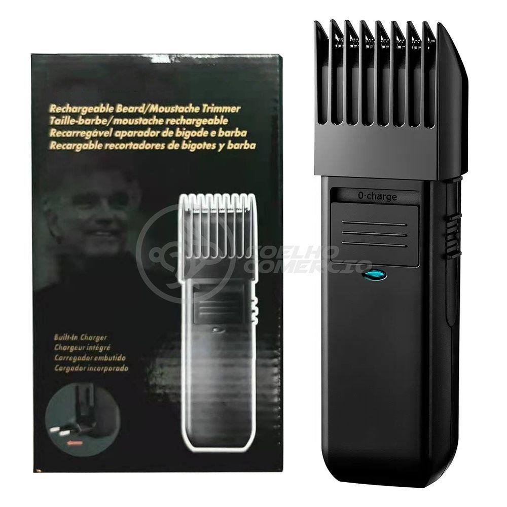 Kit 2 Barbeador Rscw-389b 3w Lamina Inox Recarregável 2v | MadeiraMadeira