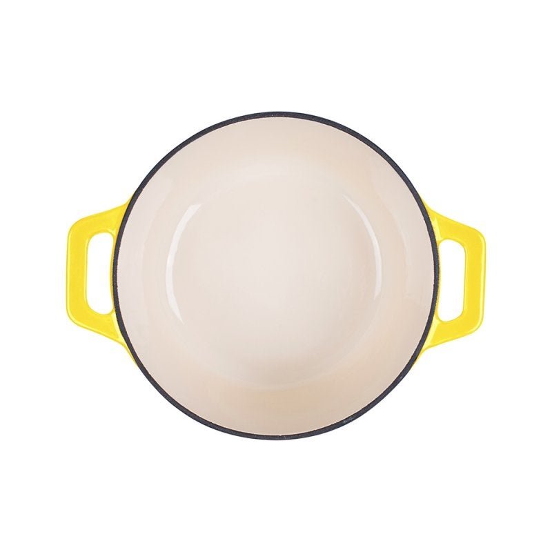 Panela de Ferro Fundido Esmaltada Redonda 21 Cm - Stex Cookware - 3,0 ...