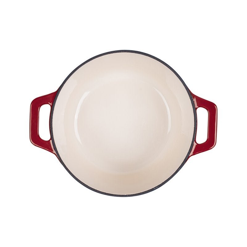 Panela de Ferro Fundido Esmaltada Redonda 21 Cm - Stex Cookware - 3,0 ...