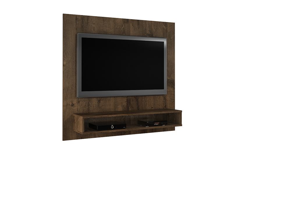 Painel suspenso para Televisão até 50 pol. Niquel JCM Movelaria - Cacau ...