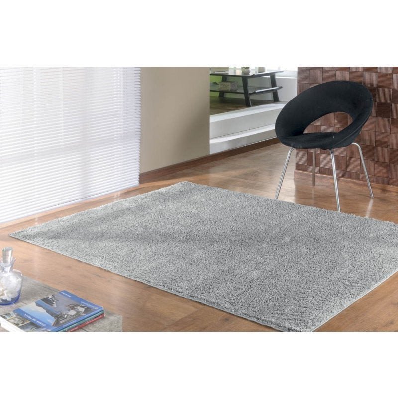 Tapete Classic Apolo 1,00M x 1,50M - Prata | MadeiraMadeira