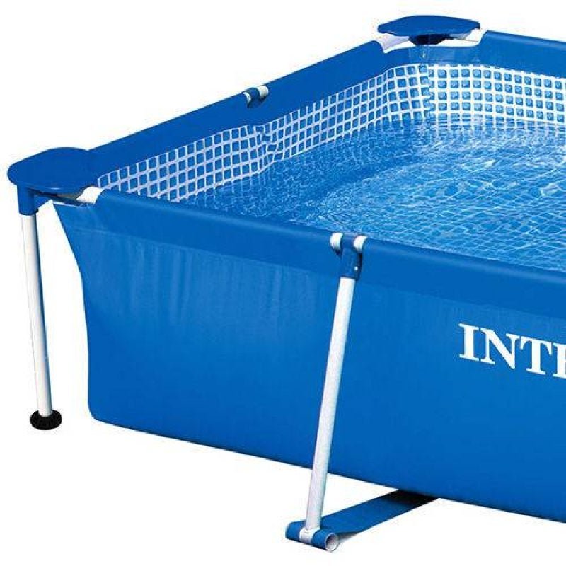 Piscina Intex Estrutural Retangular 2.282 Litros De Armação ...