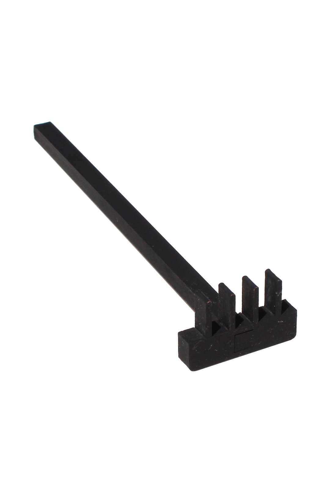 Kit 10 Ancinho De Madeira Mini Rastelo MDF Preto Jardim Zen ...