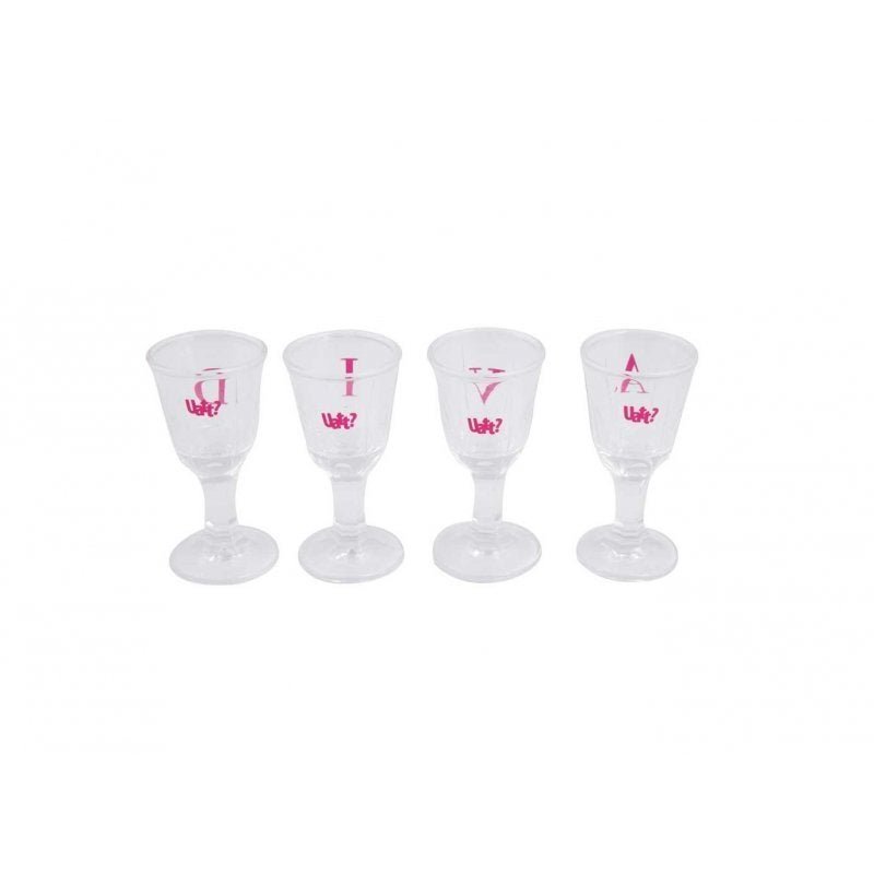 Conjunto Shot Mini Taça Diva Com 4 Unidades | MadeiraMadeira