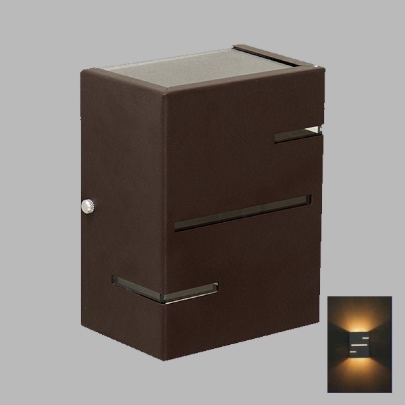 Arandela de efeito Catarina - Real Lustres - Marrom | MadeiraMadeira