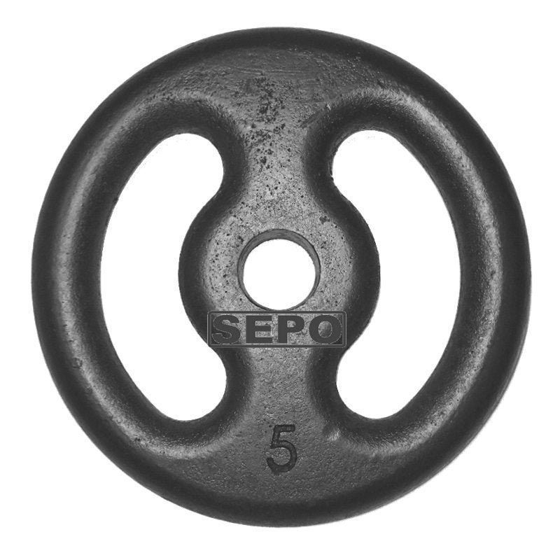 Kit 40Kg com 12 Anilhas de Ferro Fundido | MadeiraMadeira