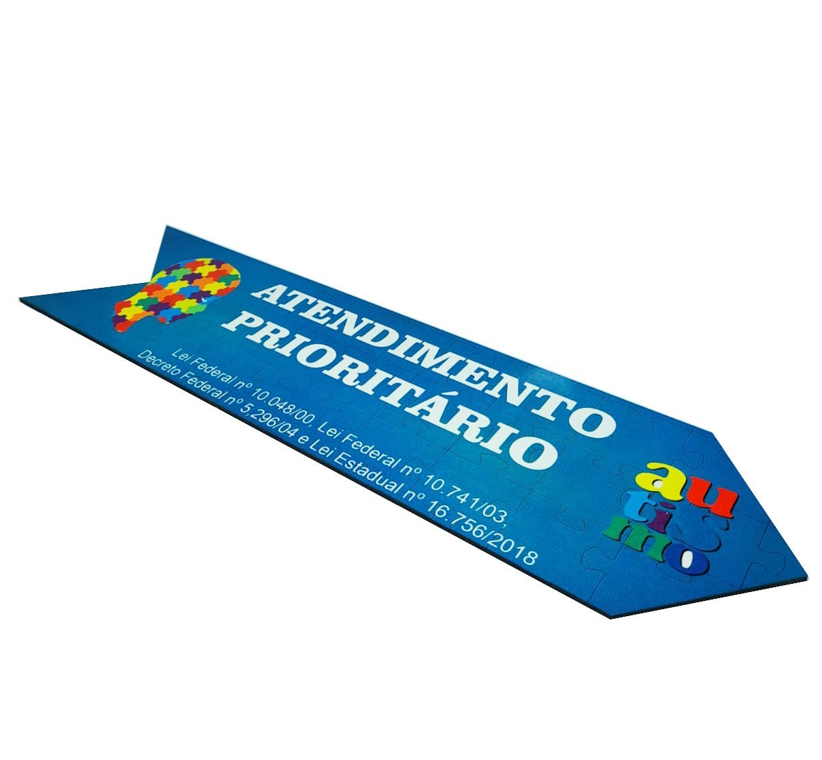 Kit Placas de Atendimento Prioritário para Autistas Personalizadas ...