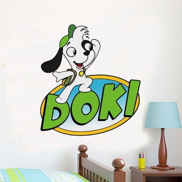 Adesivo de Parede Doki - P 50x44cm | MadeiraMadeira