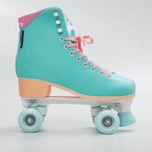 Patins Quad Hd Cherry - Azul Tiffany - 35 Eur (33 Br) | MadeiraMadeira