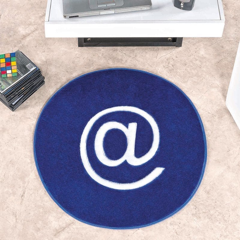 Tapete Formato Arroba Azul Royal | MadeiraMadeira