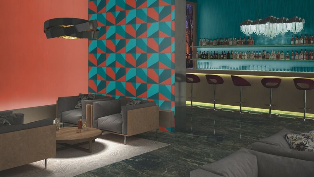 Papel de Parede Club Texture 418682 - Rolo 10m x 0,53m | MadeiraMadeira