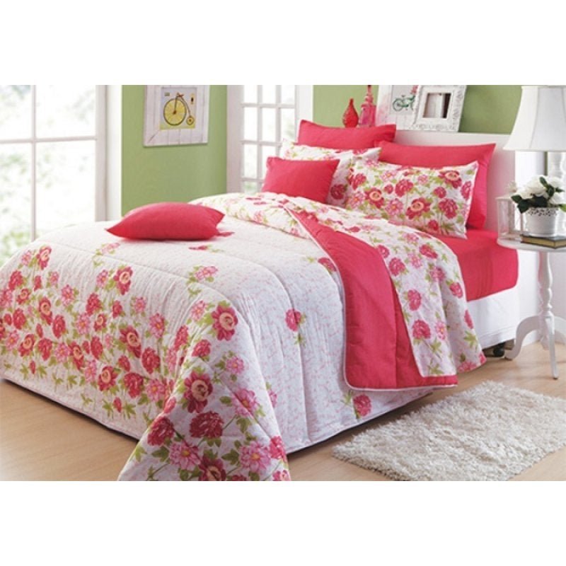 Edredom de Casal Dupla Face Realce Premium Toque Macio 245x225cm Sultan ...