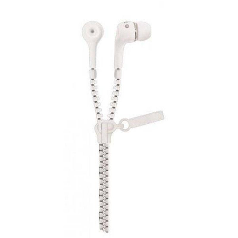 Fone de Ouvido Ziper Fn400 Branco - Oex | MadeiraMadeira