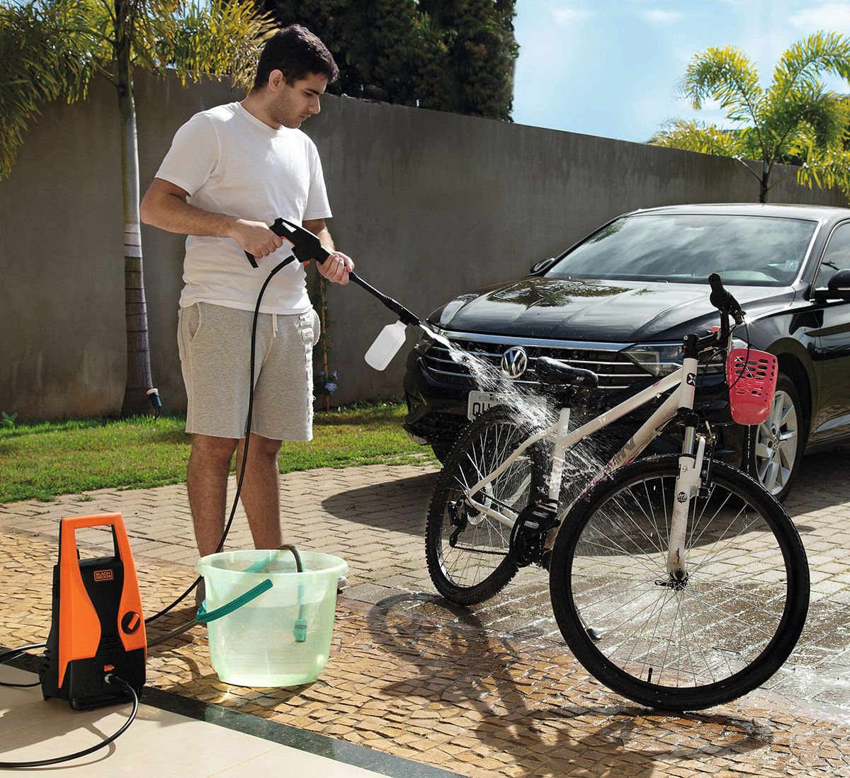 Lavadora de Pressão 1520 PSI com 1400W - 127V | MadeiraMadeira