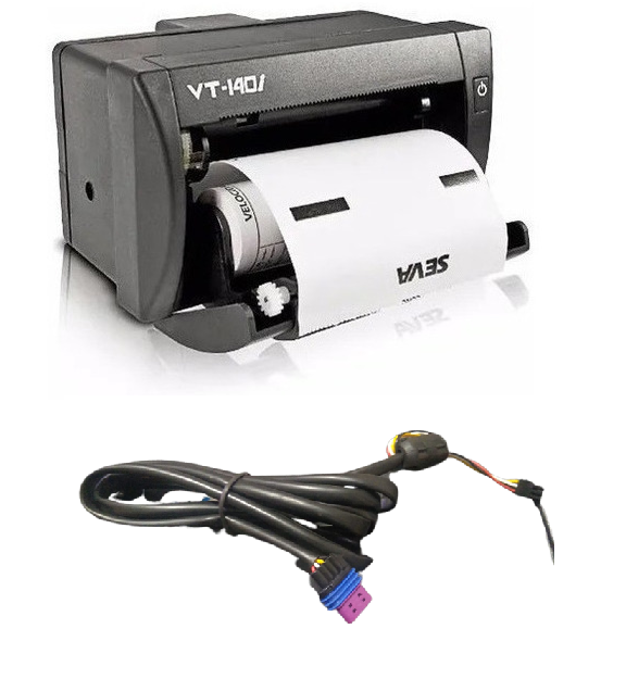 CHICOTE IMPRESSORA SEVA VT 140 universal | MadeiraMadeira