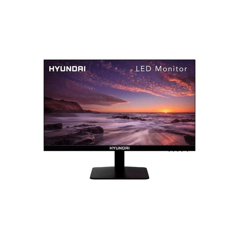 Monitor Hyundai 24 Full Hd 75hz Hdmi Vga. Cor Preta | MadeiraMadeira