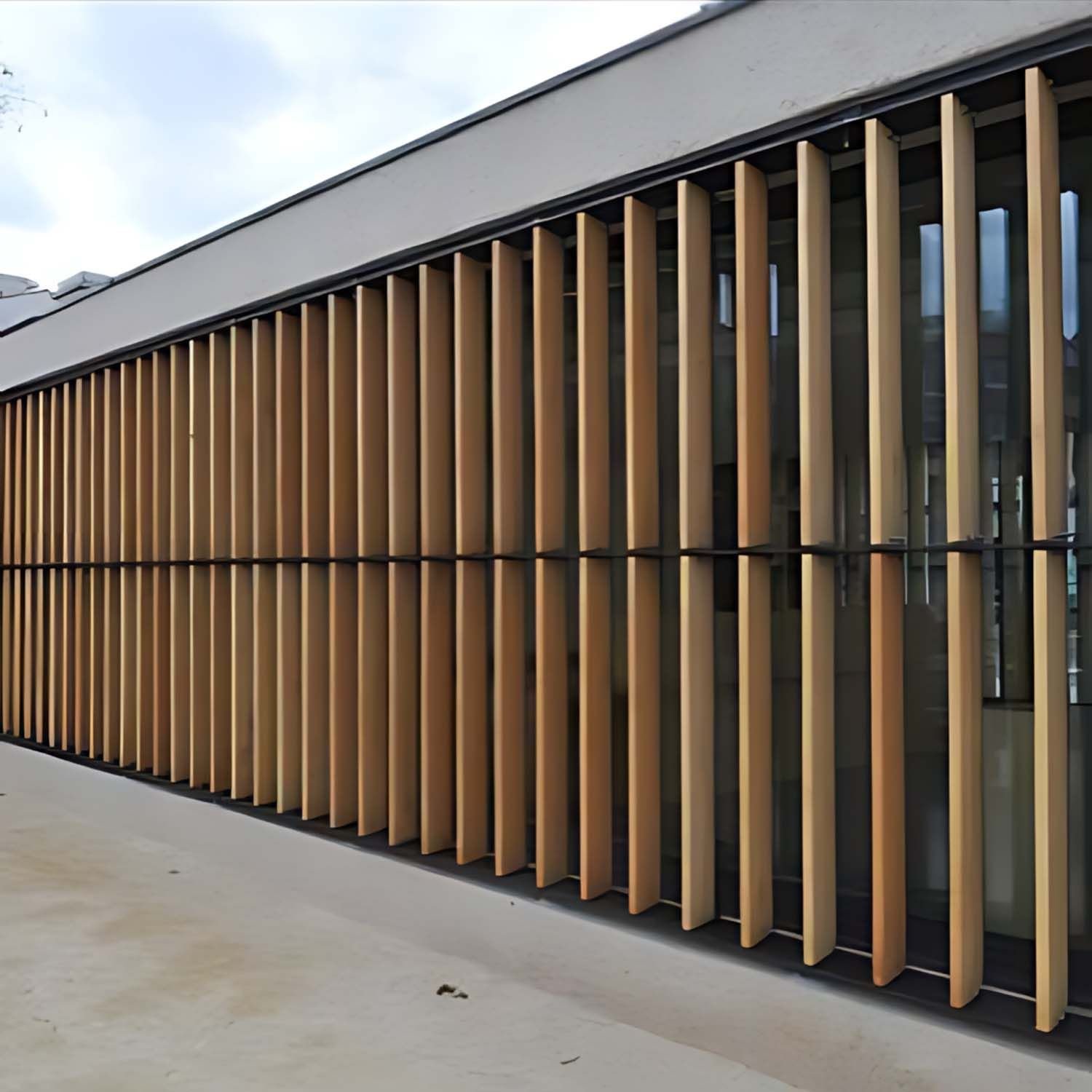 Painel Brise de Madeira Ecológica 290cm X 10cm X 52mm Formaco Decor | MadeiraMadeira