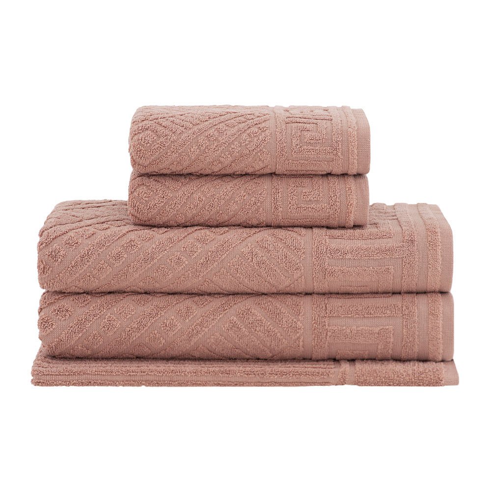 Jogo Toalhas Banhão Buddemeyer 5p Olimpo Salmão 1385 | MadeiraMadeira