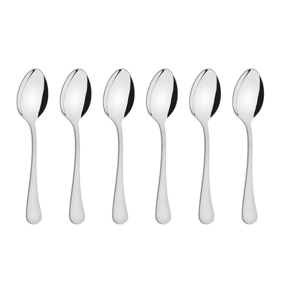 Conjunto de Colheres para Chá Zurique Tramontina em Aço Inox 6 Peças ...