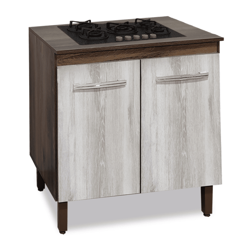 BALCÃO PARA COOKTOP 0,80m VIENA | MadeiraMadeira