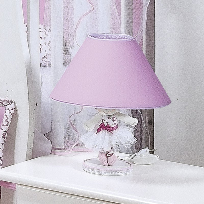 Abajur Bailarina Rosa | MadeiraMadeira