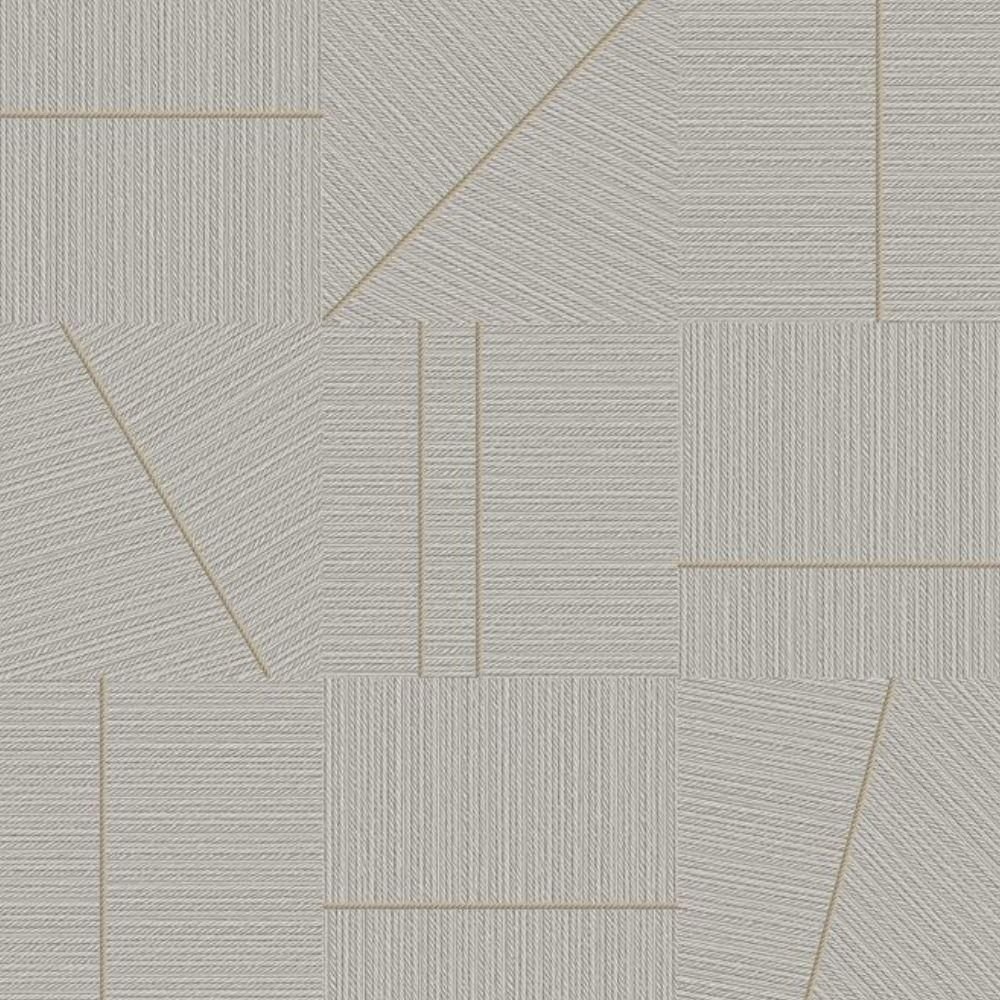 Papel de Parede Tissé Geométrico Marrom 25444 | MadeiraMadeira