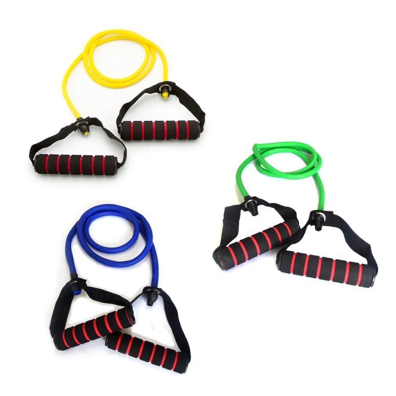 Kit 3 Extensores Elásticos Intensidade Leve Média e Forte | MadeiraMadeira