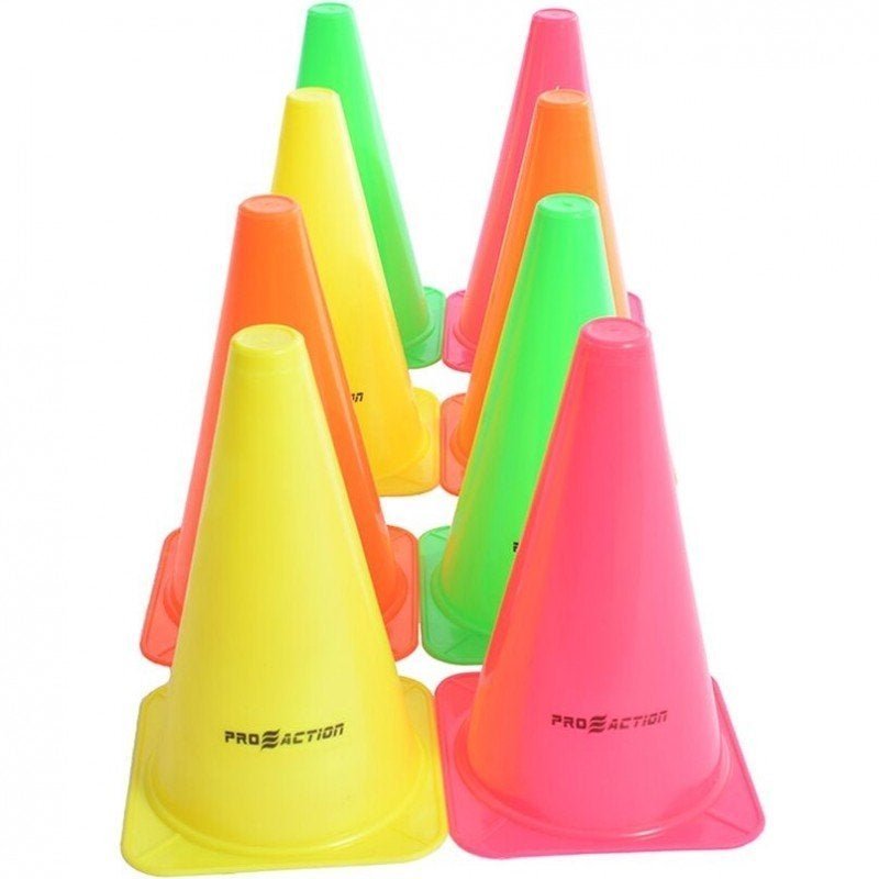 Kit Mini Cones Para Treino 15cm 8 Un Proaction G206 | MadeiraMadeira