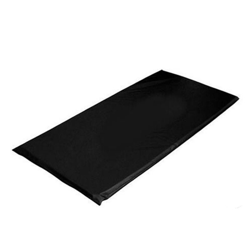 Colchonete para academia, ginástica e yoga em napa 100x50x3 > Preto ...