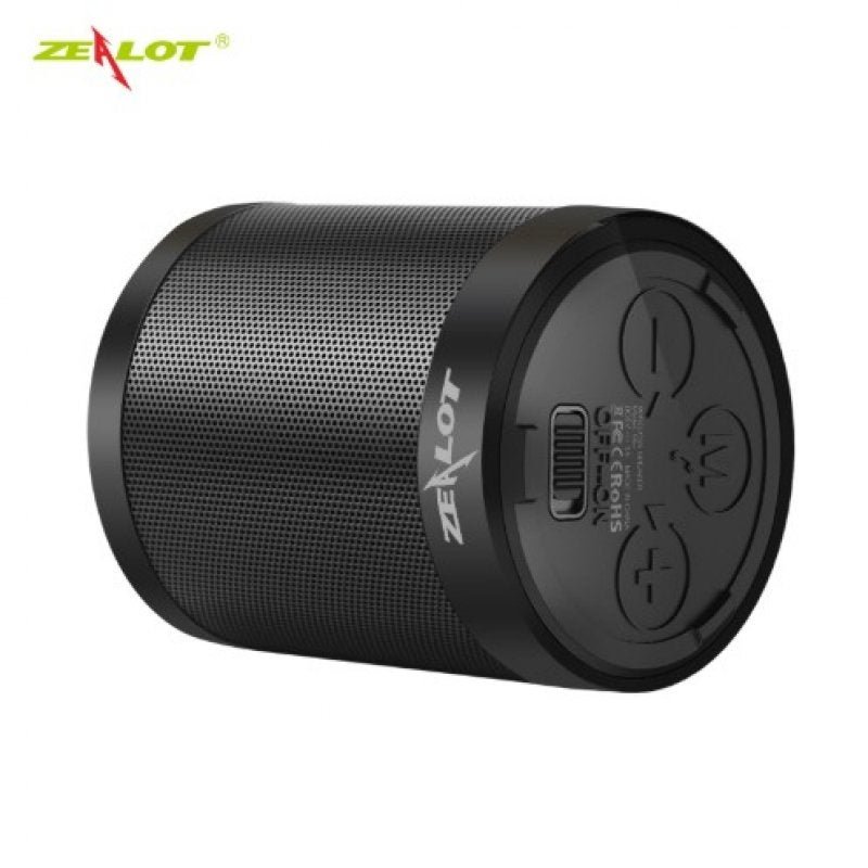 Zealot S5 Bluetooth Micro SD USB Mp3 Player com Microfone | MadeiraMadeira