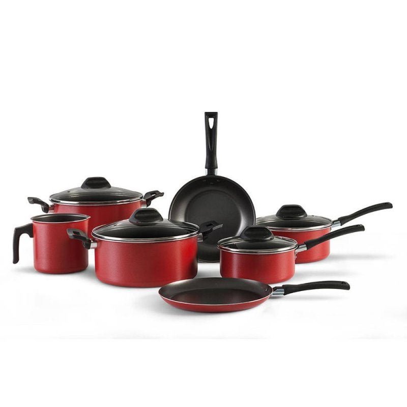 Conj Panelas 7pcs Garlic Vrm | MadeiraMadeira