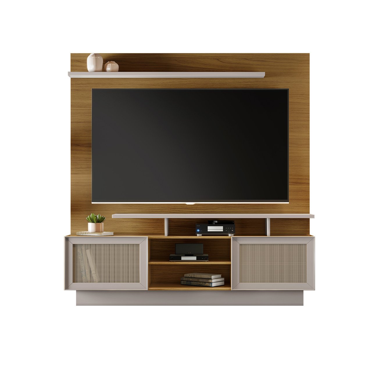 Home para Tv de Até 65 Polegadas Impulso JCM Movelaria - FREIJÓ OFF JCM ...